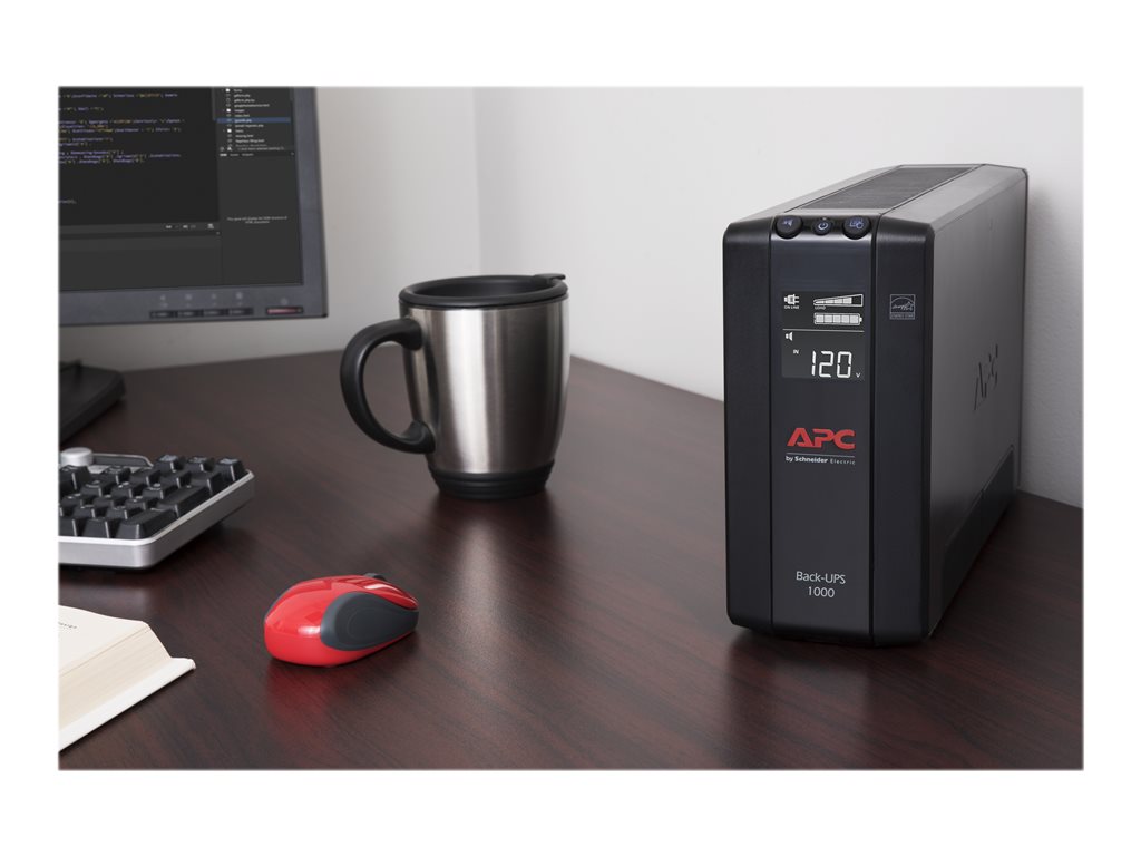 APC Back-UPS Pro BX1000M-LM60 – UPS – CA 120 V – 600 vatios – 1000 VA ...
